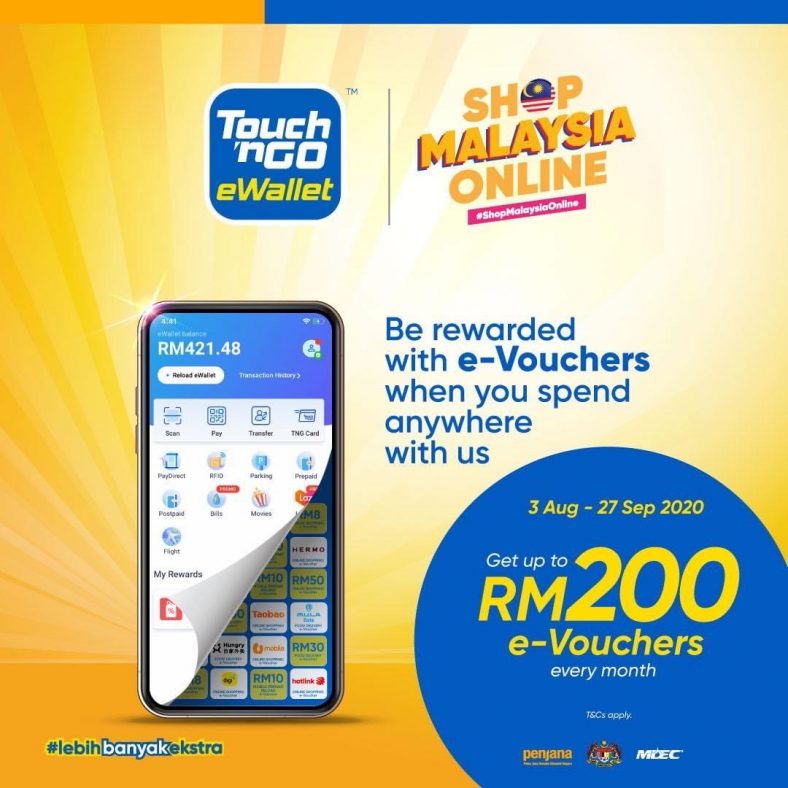 Touch ‘n Go eWallet: Shop Malaysia Online - mypromo.my