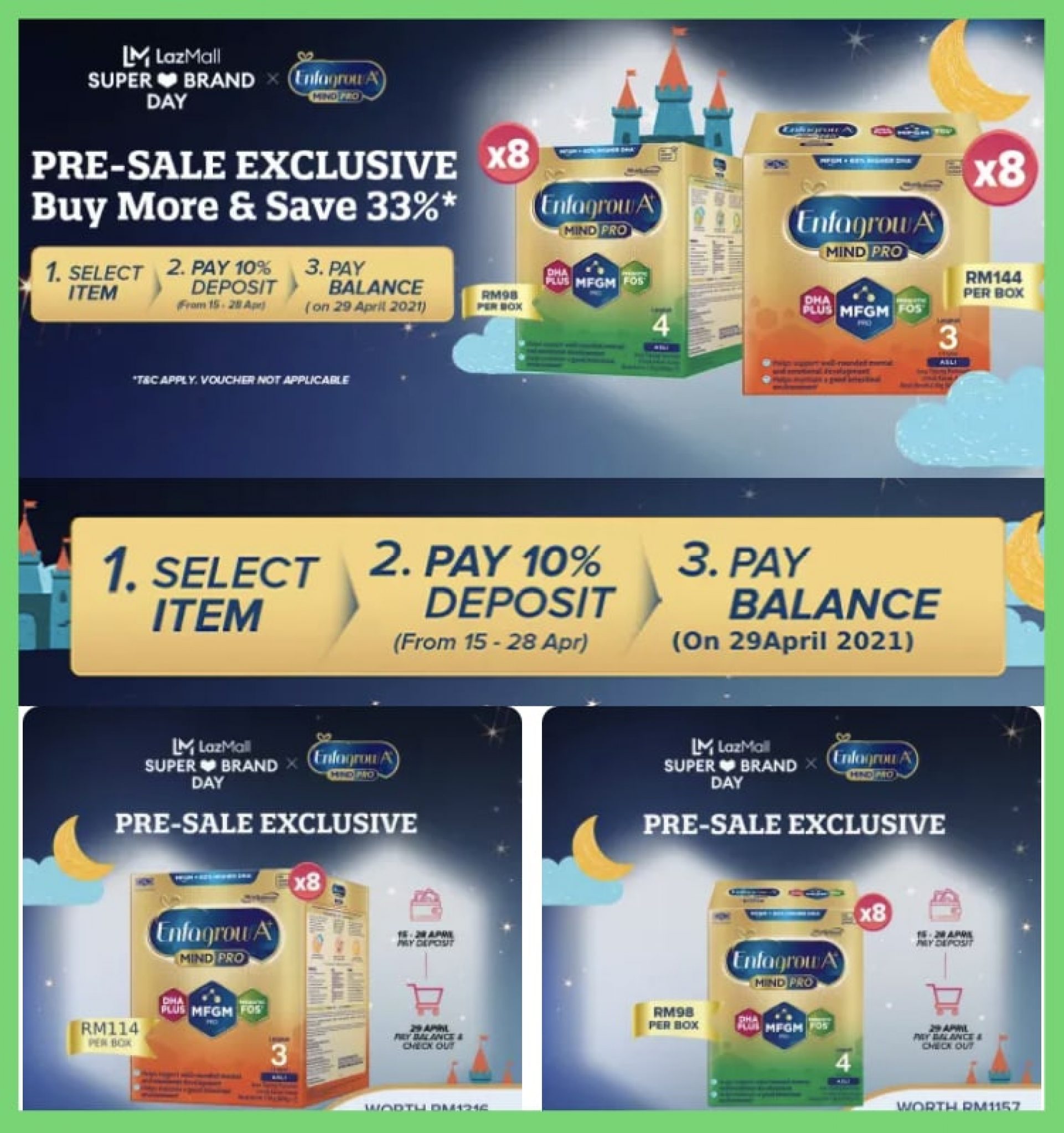 Lazada x Enfagrow Super Brand Day - mypromo.my