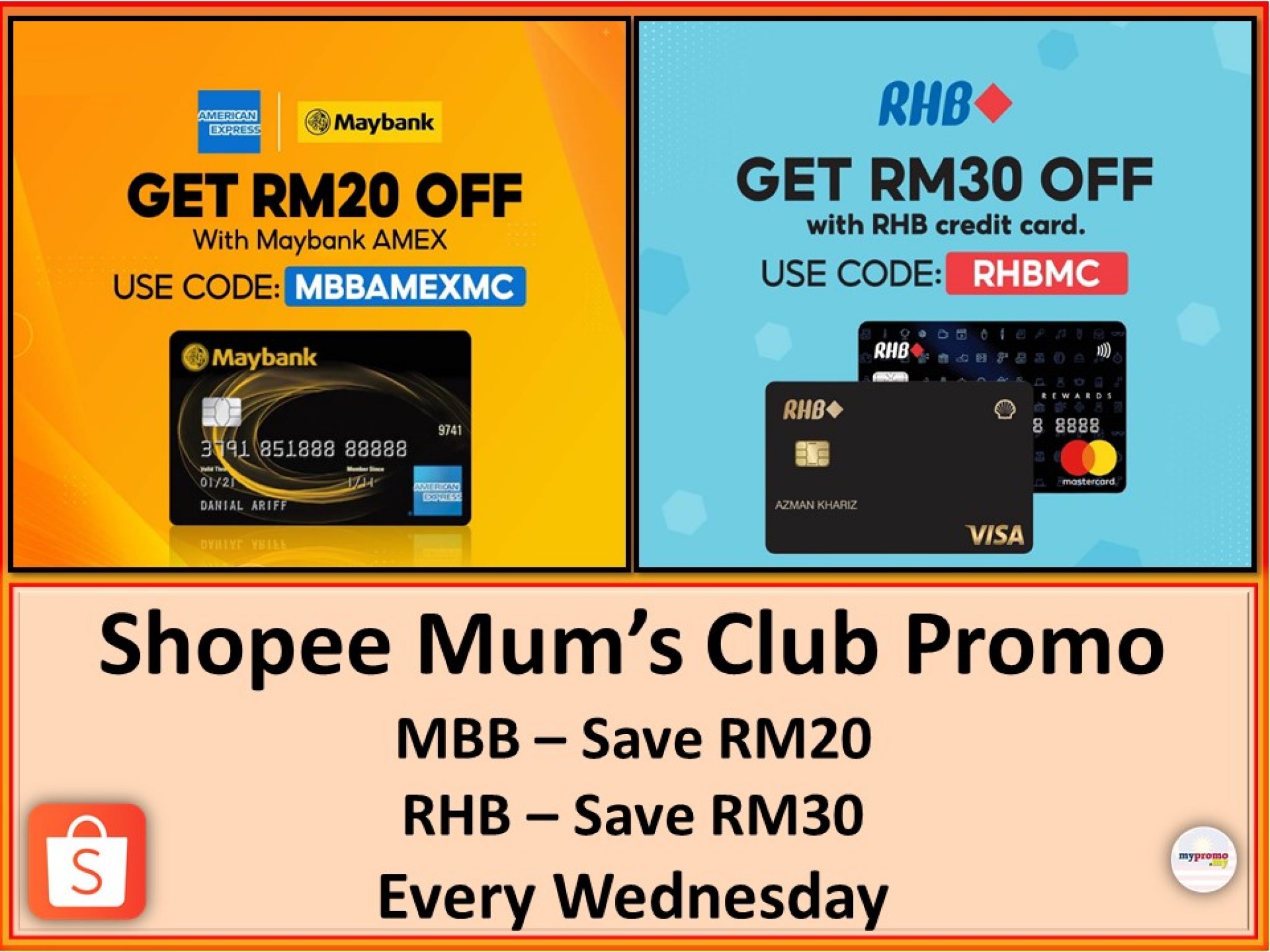 Shopee x Bank Promotions List for 2021 - mypromo.my