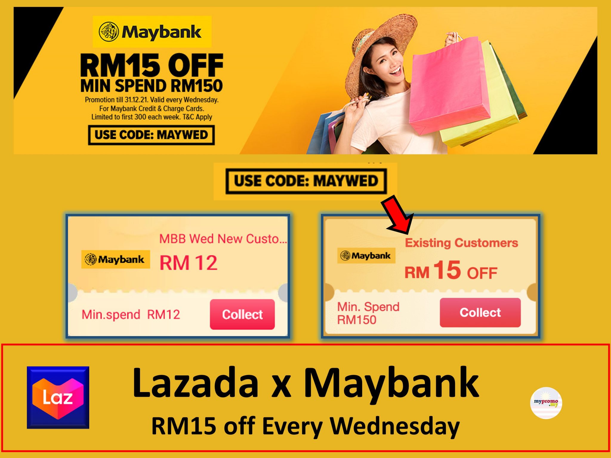 Lazada x Maybank Wednesday Promotion (Every Wednesday) | August 2021 ...