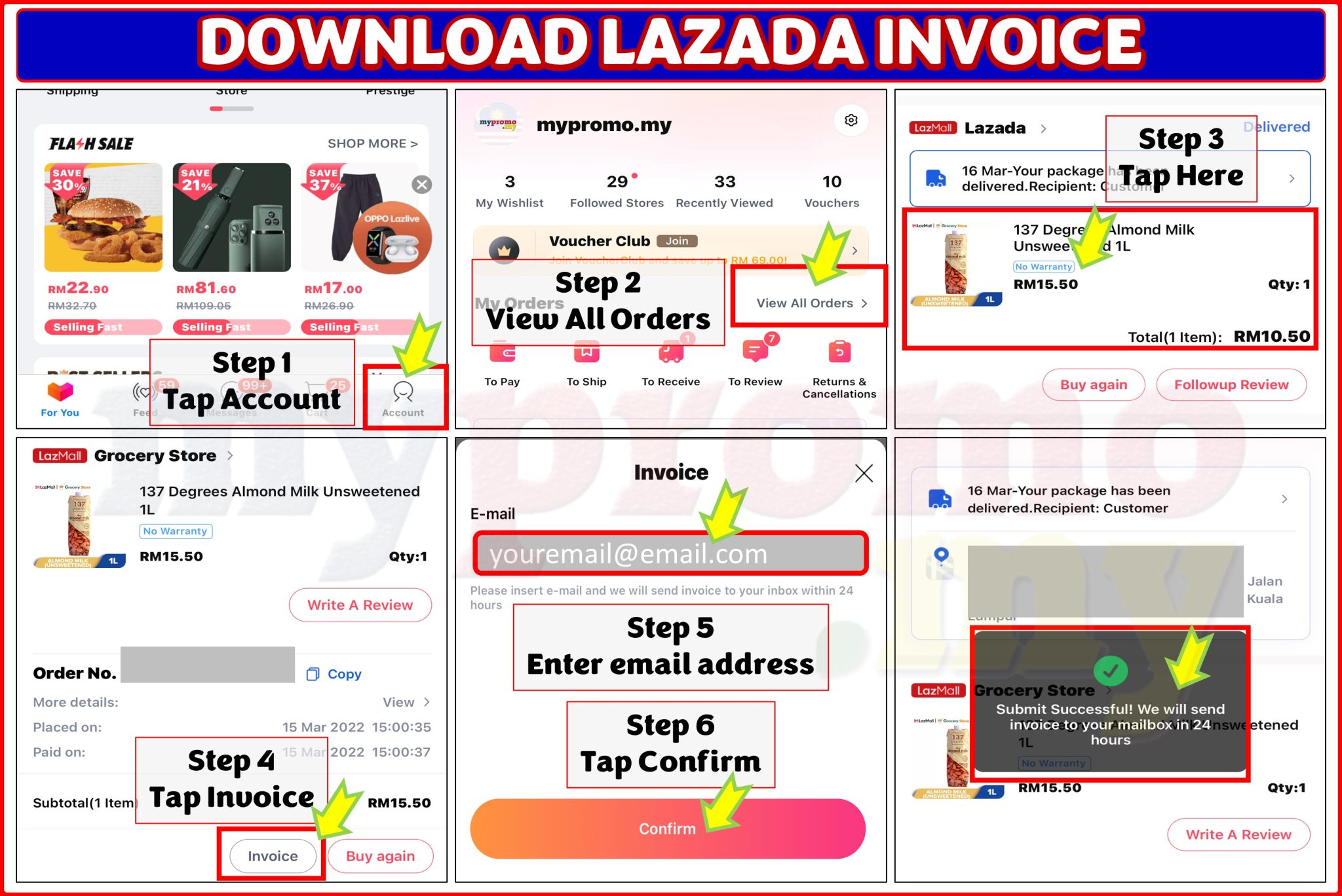 How to Download Invoice from Shopee - mypromo.my