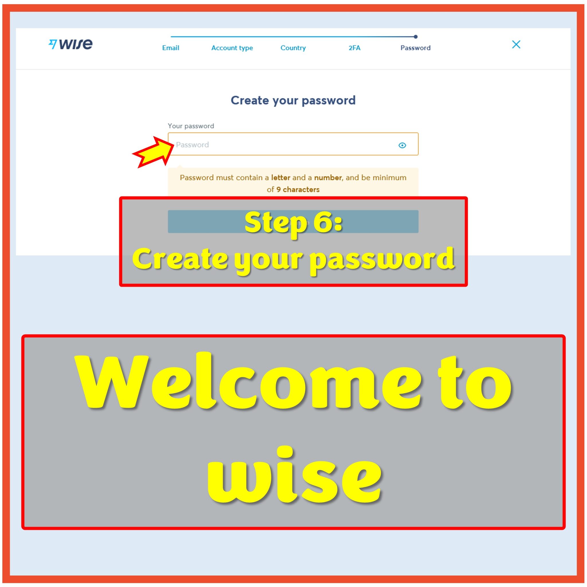 Create Wise Account Step by Step - mypromo.my