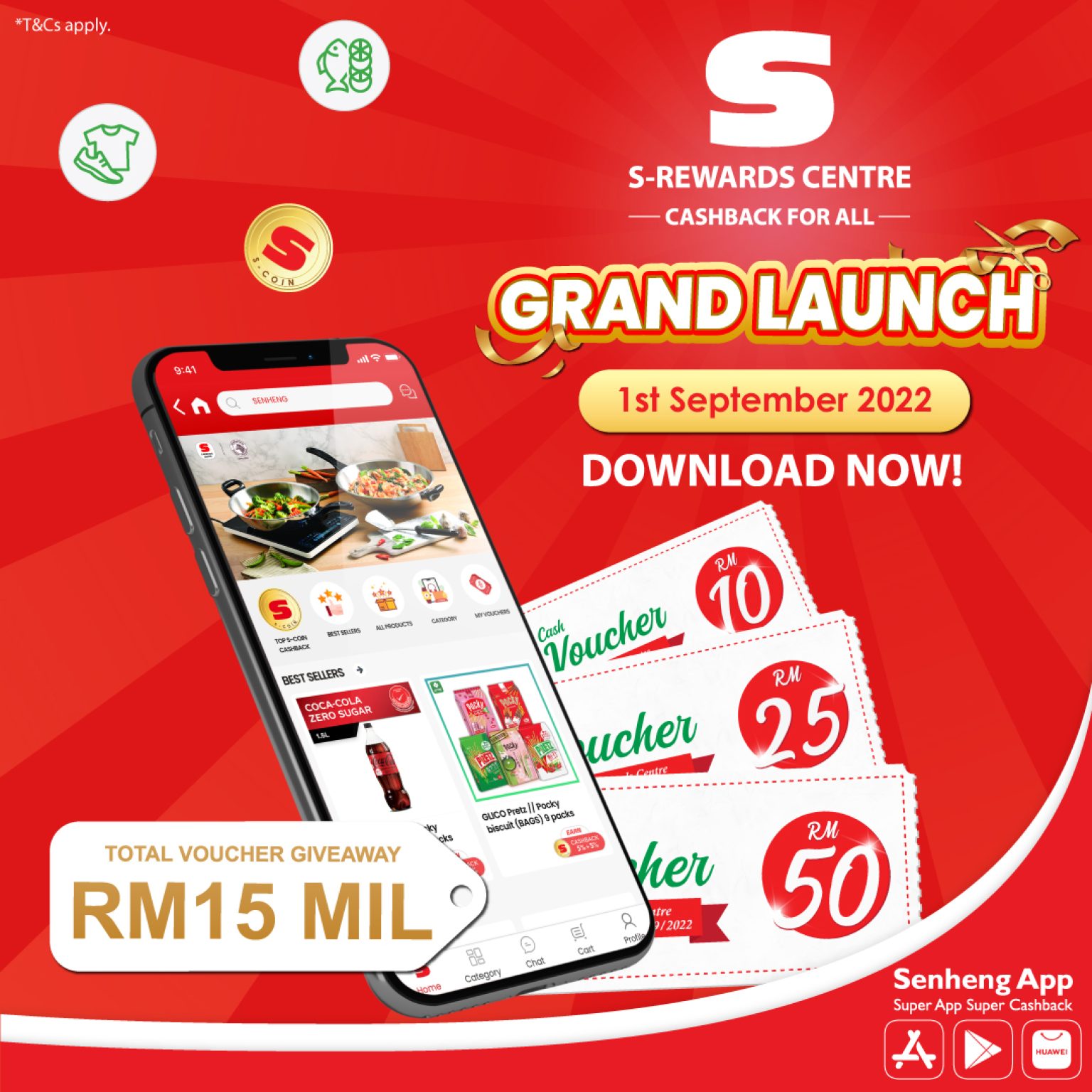 Download Senheng App Get RM85 Vouchers - mypromo.my