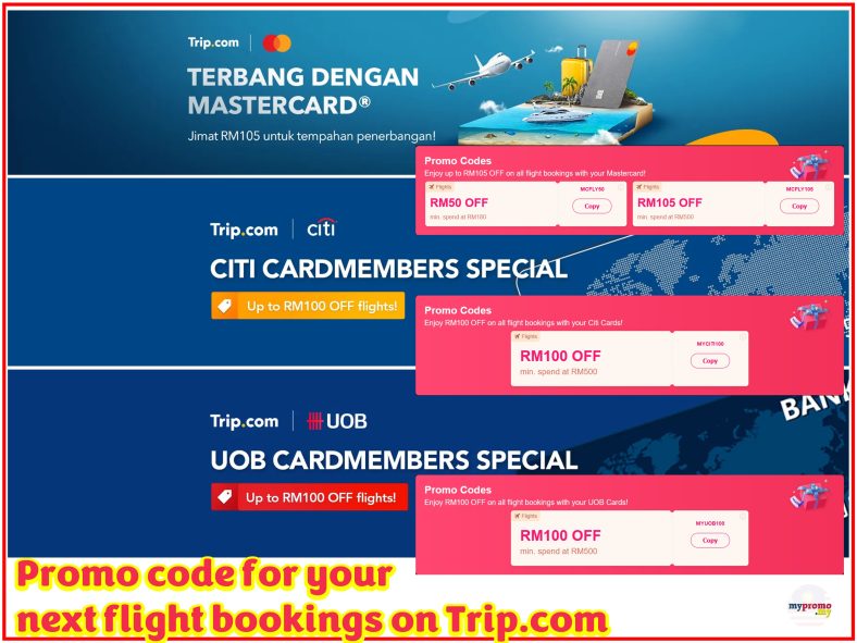 Trip.com Flight Bookings Promo Code - mypromo.my